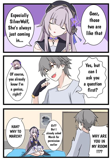 Trailblazer Caelus And Herta Honkai And More Drawn By Kulojawa Danbooru