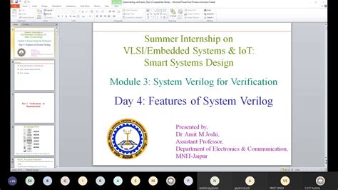 module3 day4 session1 system verilog for verification youtube