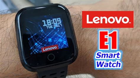 Lenovo E SmartWatch Unboxing e Primeiras Impressões PT BR YouTube
