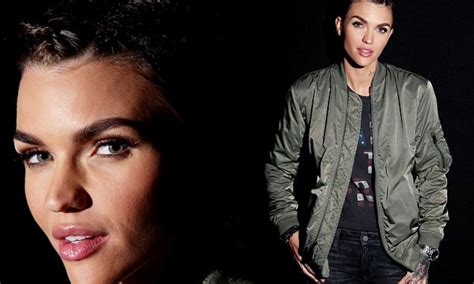 Ruby Rose Cuts An Androgynous Figure In Edgy Ralph Lauren Ad Campaign Daily Mail Online