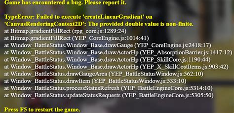 rmmv resolved yanfly s plugin crash help rpg maker forums