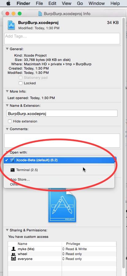 ios missing icon file in xcodeproj in yosemite stack overflow