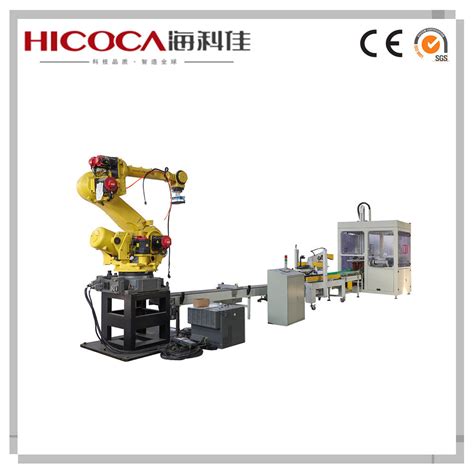 Automatic Palletizing Robot For Cartons And Bags Stacking China Palletizer And Palletizing Robot
