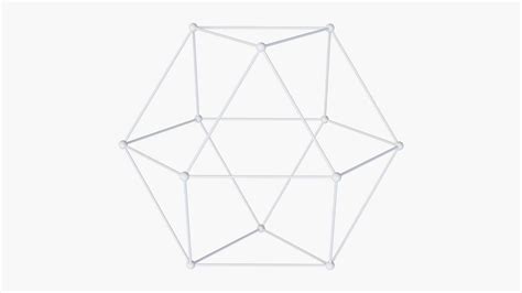 Cuboctahedron Polyhedron 3d Model By Artdeco 3d