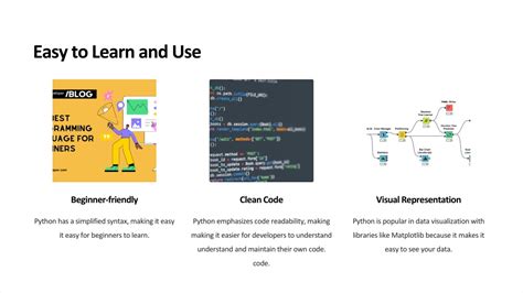 ppt 7 benefits of using python programming language powerpoint