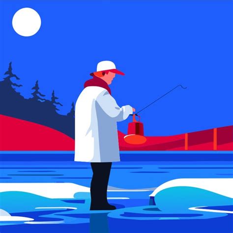 강 터 일러스트레이션에서 실험실 코트를 입은 과학자 프리미엄 벡터