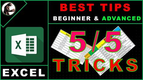 Excel Tips And Tricks Tutorial For Beginners And Advanced Hindi And Cheat Sheet Youtube