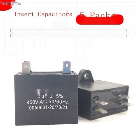 〖5 Pieces Of Air Conditioner Outside Fan Insert Capacitor Cbb61 Air