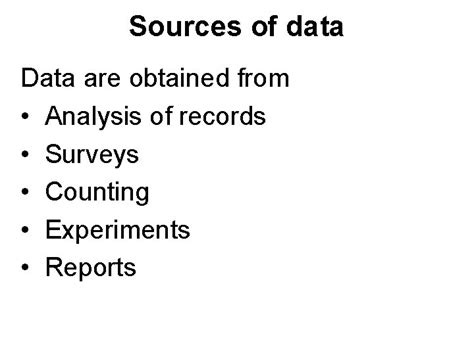 Biostatistics Unit 1 Introduction Biostatistics Can Be Defined