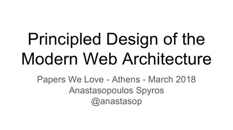 Representational State Transfer Rest Speaker Deck