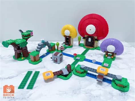 LEGO SUPER Mario Toads Treasure Hunt Expansion No Minifigs Characters