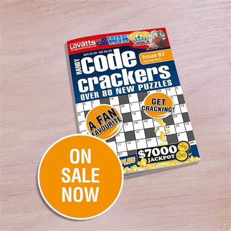 A Code Cracker Puzzle Is A Lovatts Crosswords And Puzzles