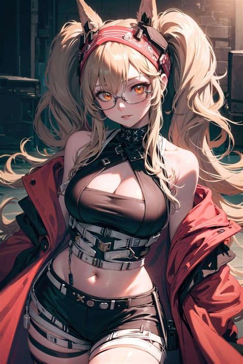 Angelina - Distinguished Visitor Skin | Arknights - v1.0 | Stable Diffusion Model - LORA ...