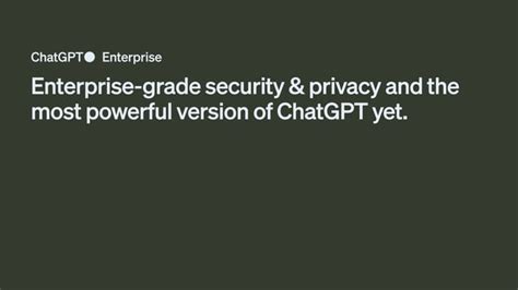 Introducing Chatgpt Enterprise R Patient Hackernews