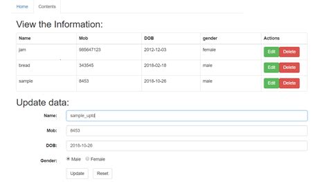 problem with managing the local storage data in angular during update