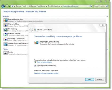 Fix Network And Internet Connection Problems In Windows 1110