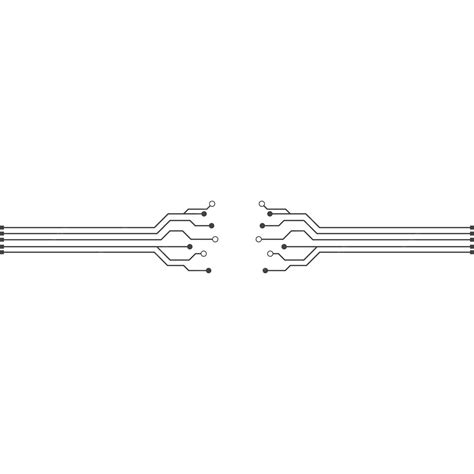 Modèle De Conception Dillustration Vectorielle De Circuit Vecteur