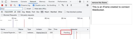 Bug Chrome Devtools Conflict While Watching WebSocket In A React Page Issue Facebook