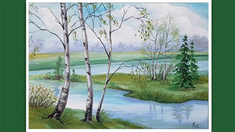 ВЕСНА КАК НАРИСОВАТЬ ВЕСНУ РИСУЕМ ВЕСНУ РИСУЕМ ВЕСЕННИЙ ПЕЙЗАЖ С