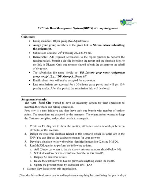 Group Assignment Pdf