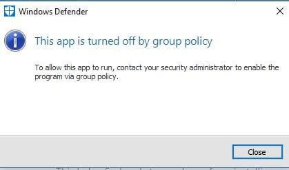 Windows Defender Is Missing In My Windows Windows Forums