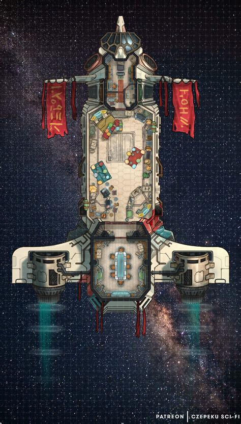 Free Tranquility Spaceship Firefly Rpg Battlemap Artofit