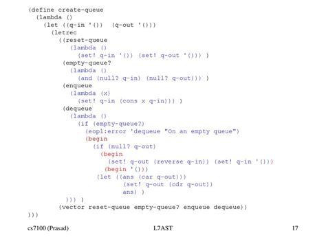 abstract syntax cs7100 prasad l7ast ppt download