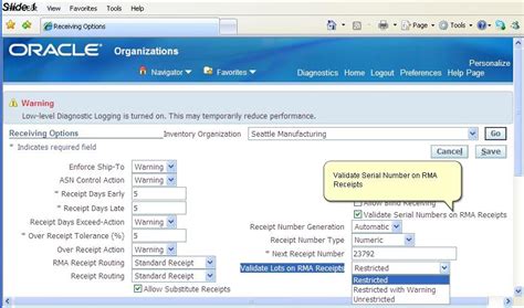 bizinsight consulting blog receiving option validate serial numbers on rma receipts for