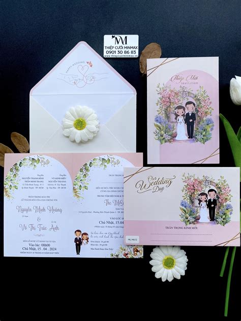 Top 50 Mẫu Thiệp Cưới Chibi Mới Wedding Chibi Thiệp Cưới Minmax