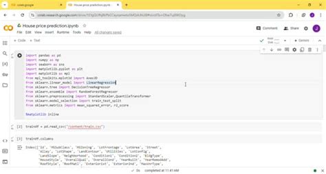 jhansi beera on linkedin machinelearning housepriceprediction
