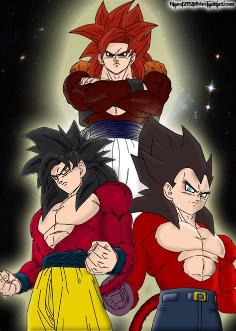 Super Saiyan 4 Fusion By Blaze125521 By Dairon11 On Deviantart