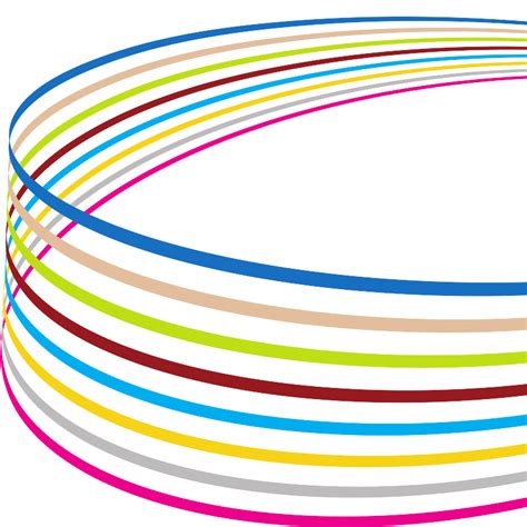 Download Curved Colored Lines Svg Freepngimg