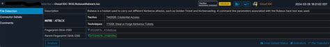 solved multiple endpoints flagged with cloud ioc w32 rubeusmalware