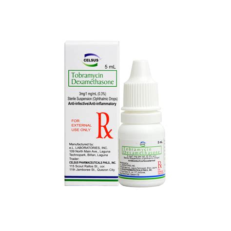 Tobramycin Dexamethasone Eye Drops 5ml Iloilo Supermart Online