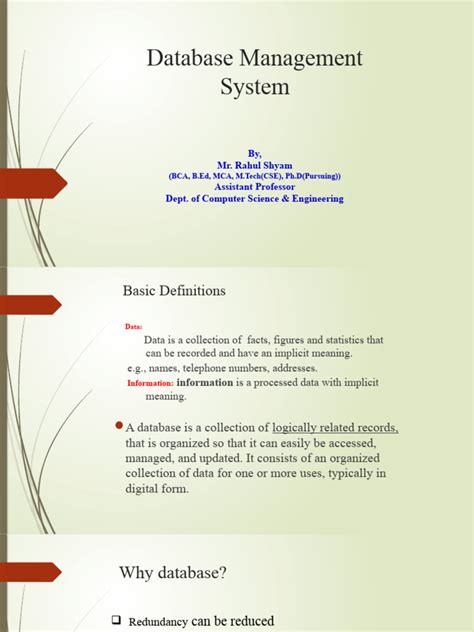 Dbms Notes Pdf Relational Database Databases