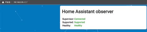 Cannot To Cant Connect To Homeassistant 8123 But Can Connect To Homeassiatant 4357 Home