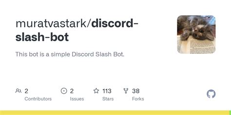 Github Muratvastarkdiscord Slash Bot This Bot Is A Simple Discord Slash Bot