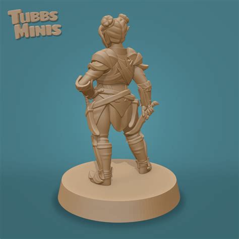 Drow Assassin Mini And New Adventurer Bundle R 3dprintedtabletop