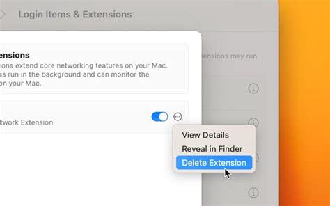 consomac bug macos 15 3 conserve les extensions à la suppression d