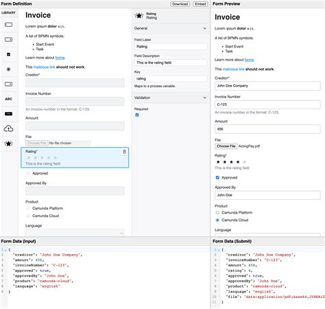 Support For Custom Elements Issue Bpmn Io Form Js GitHub