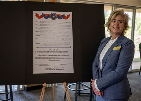 Dvids News Vadm Lindsey Signs Proclamation For Sexual Assault