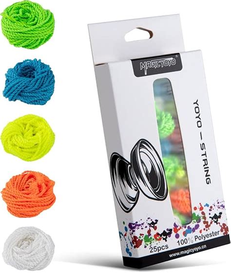 Amazon Com MAGICYOYO 100 Polyester Professional Yoyo Strings For Responsive And Non Responsive