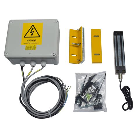 Surface Mounted Maglock Door Holding Device For Manual Gated Cars Elevator Equipment