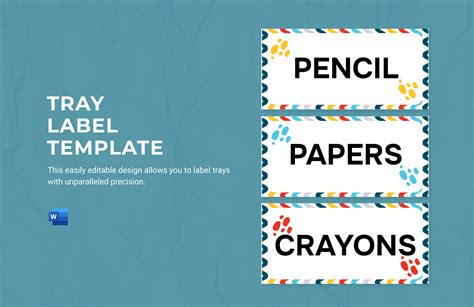 File Folder Label Template Download In Word Template Net
