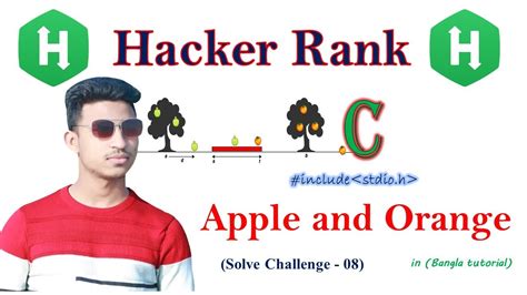 Apple And Orange In C Program Hacker Rank Algorithms Solution Problem Solve 08 Arman