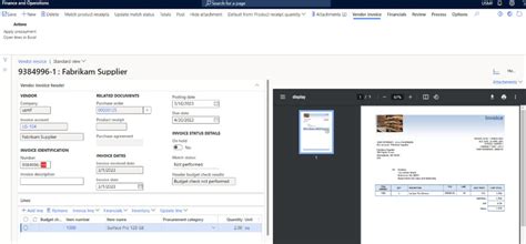 How To Use Invoice Capture For Dynamics 365 Finance Arctic It