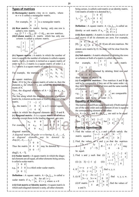 Solution Chapter 3 Matrices Studypool