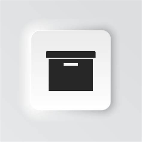 Rectangle Button Icon Office Box Button Banner Rectangle Badge