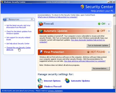 Download Free Disable Windows Security Alerts Windows Vista Privateprogs