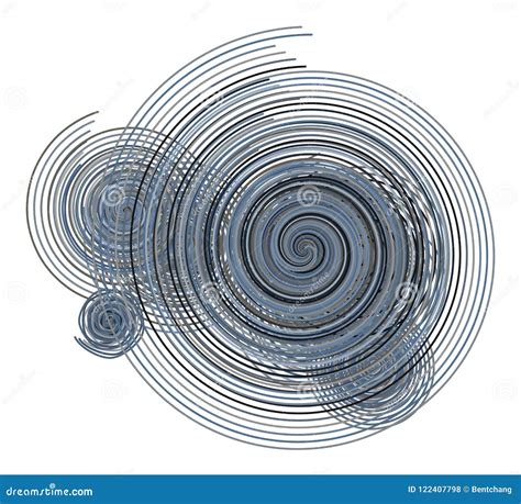 Background Abstract Geometric Twirl Circle Lines Pattern For Design Decoration Messy Art